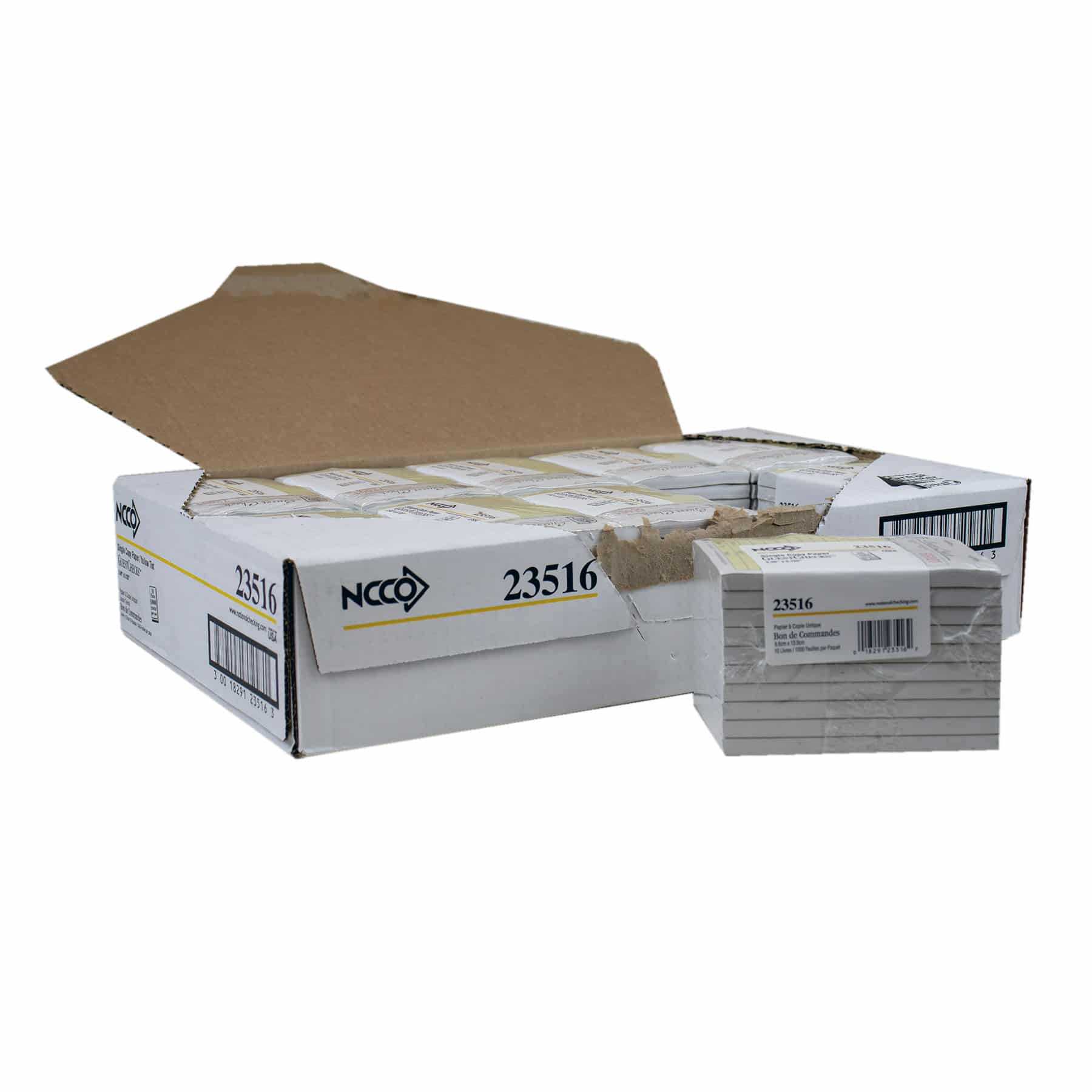 Canadian Small Single Copy Paper Guest Check - National Checking