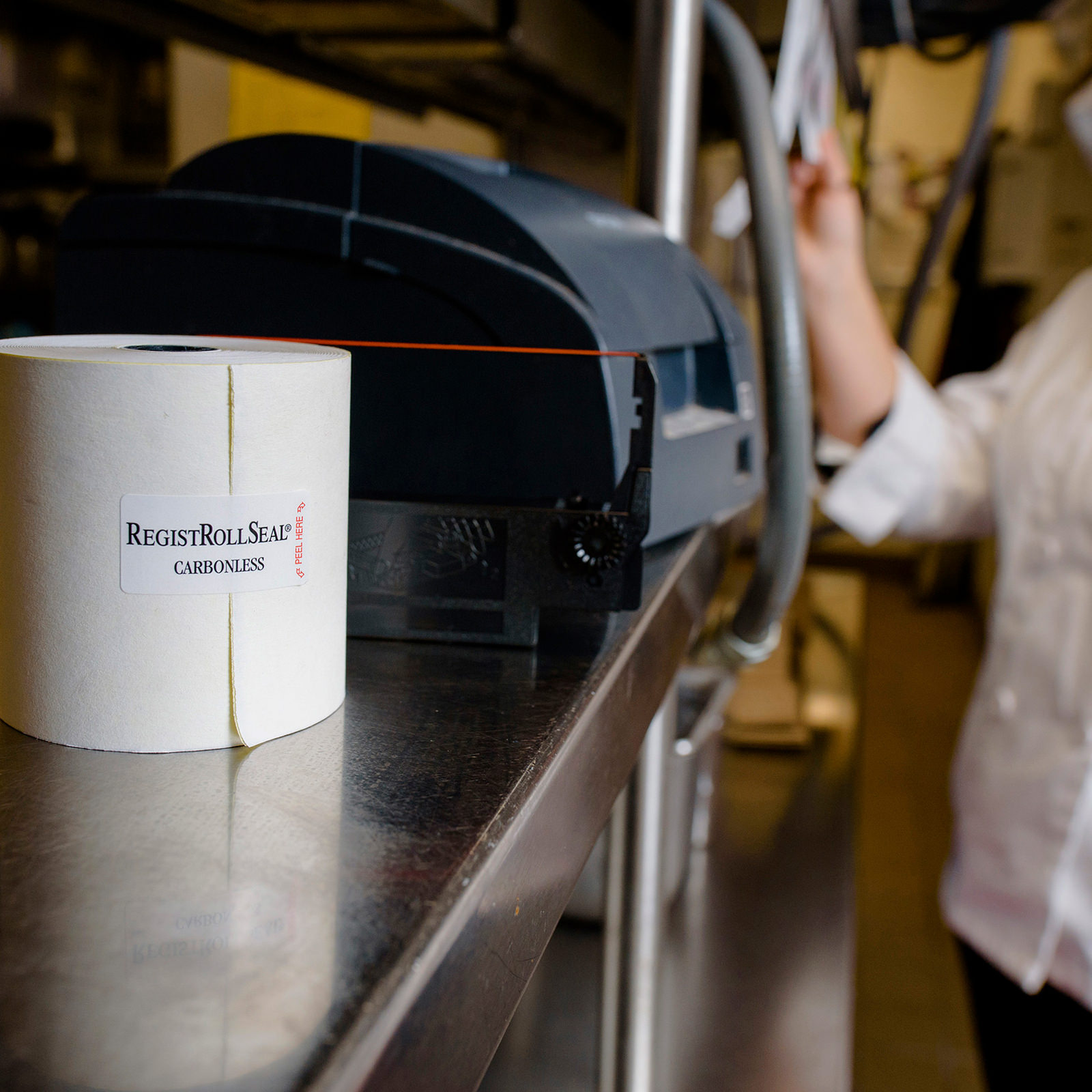 ERC 30, 34, 38 Black/Red Register Ribbon - National Checking