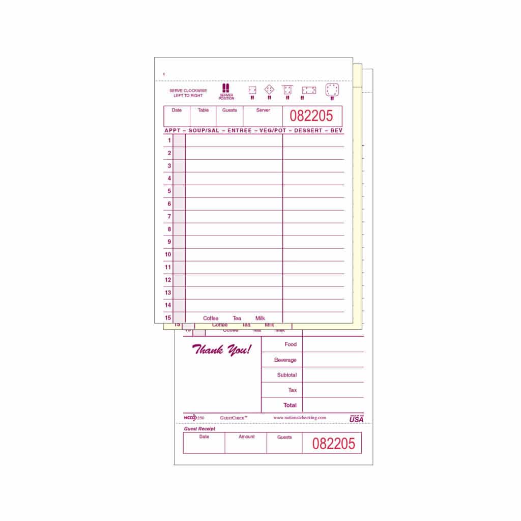 Wholesale Three-Part Checks Manufacturer