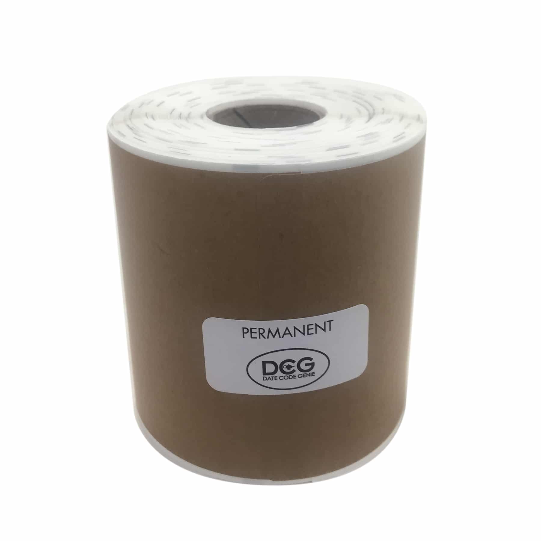 3" x 6" Permanent Kraft DateCodeGenie Label - National Checking