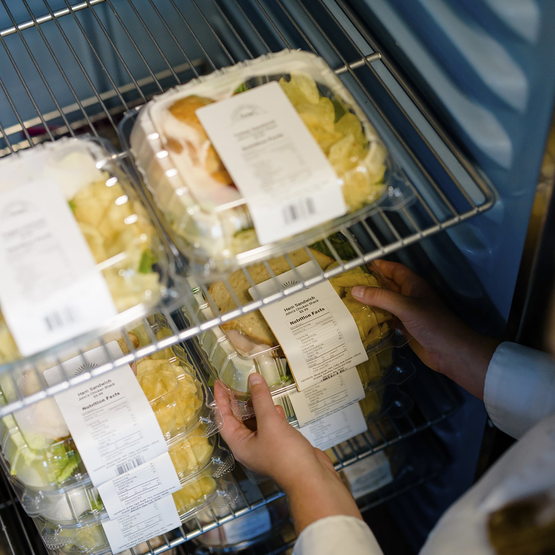 3" x 6" Permanent White DateCodeGenie Label - National Checking