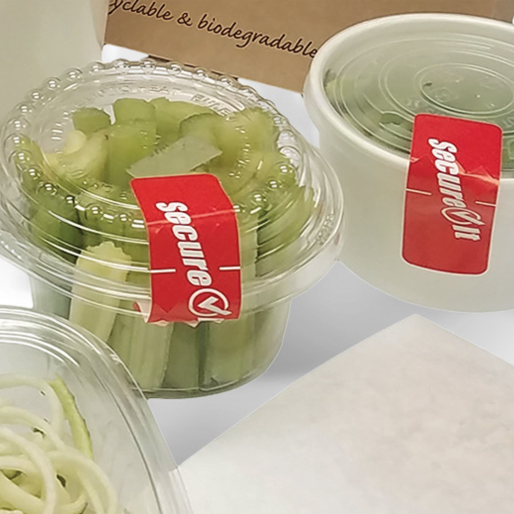 1" × 3" SecureIt™ Tamper Evident Labels - National Checking