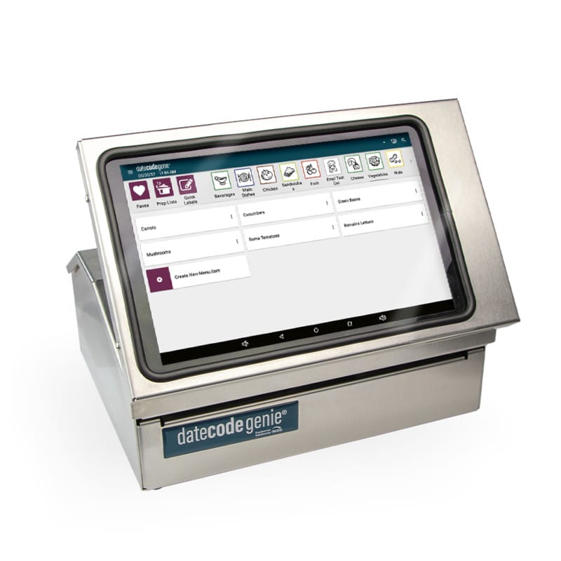 DateCodeGenie Dual Food Label Printer | Food Labeling Solution