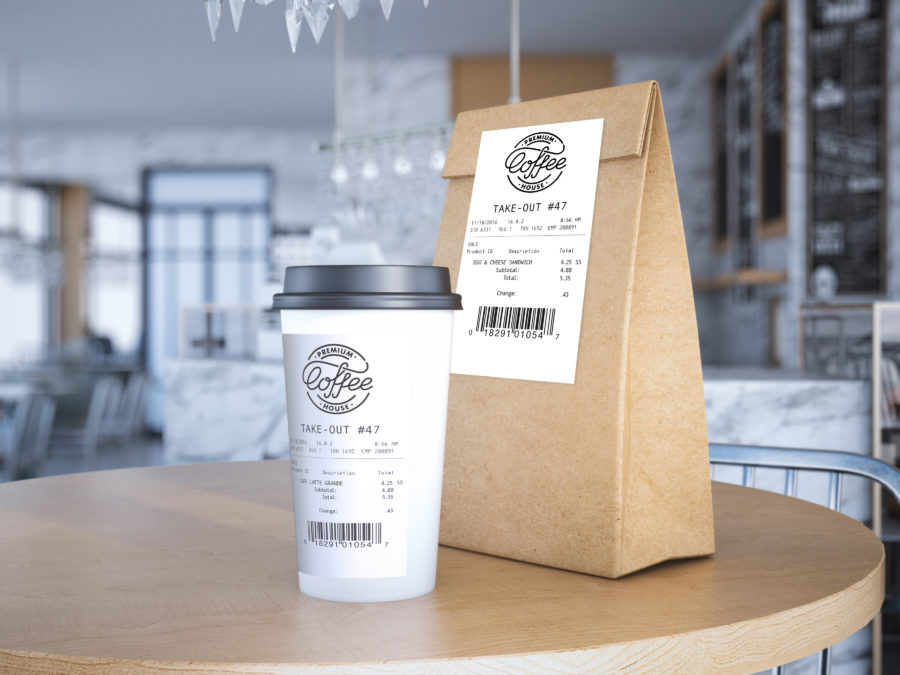 Sticky Thermal Phenol Free Linerless Receipt Paper Rolls 3 1/8" x 270 ...