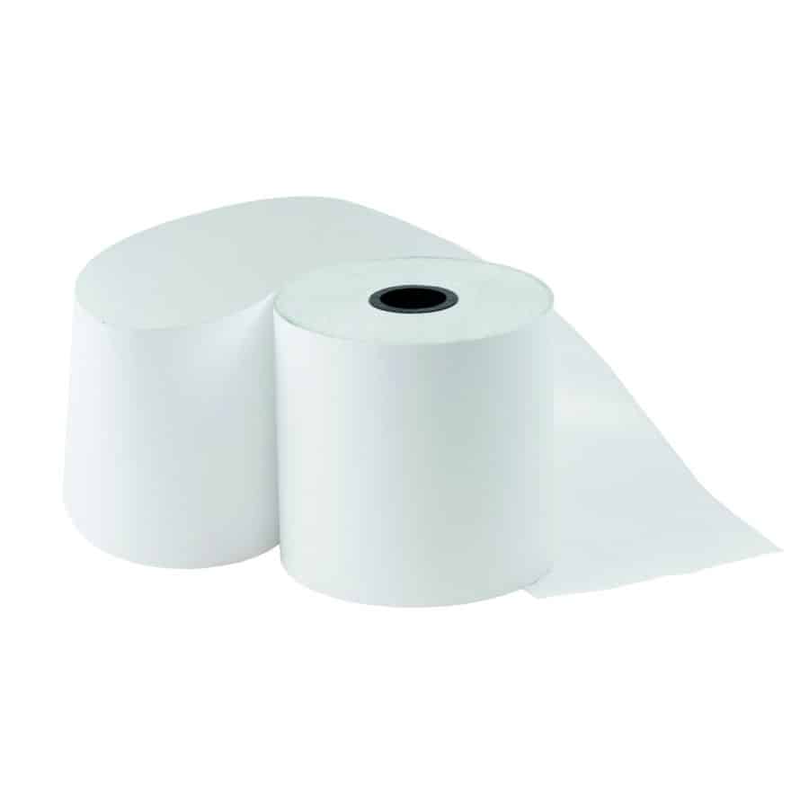 Sticky Thermal Phenol Free Linerless Receipt Paper Rolls 3 1/8" x 170 ...