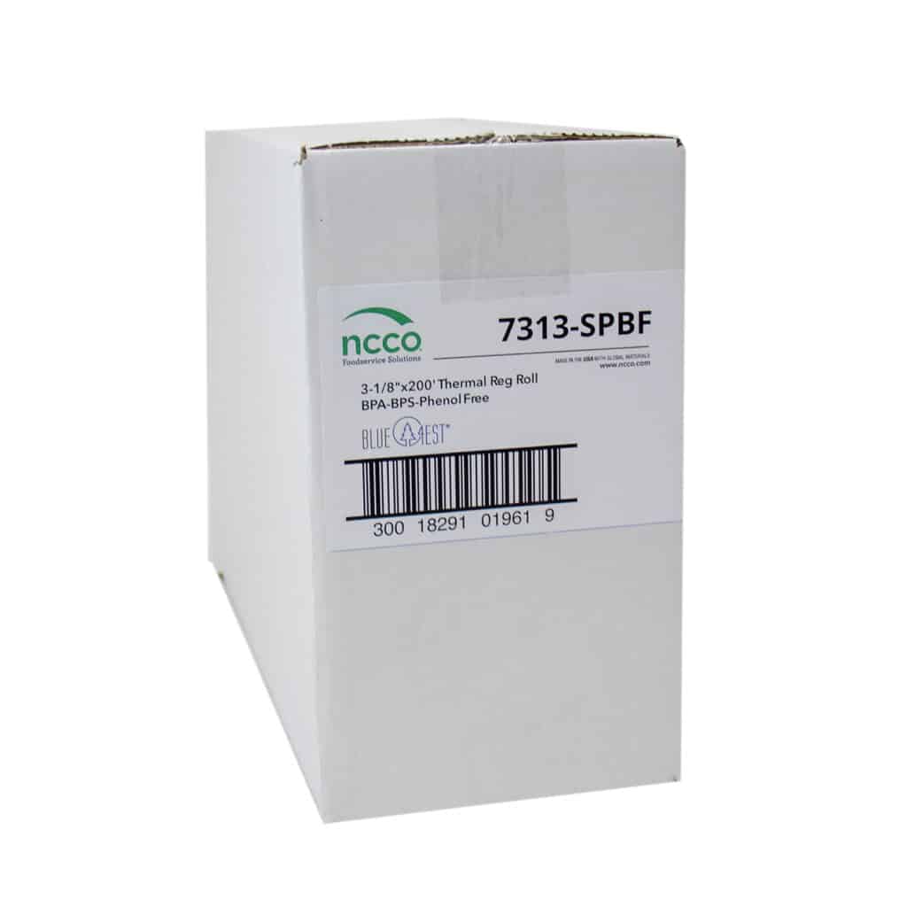 Thermal Blue4est® Phenol Free Paper Roll 3 1/8" x 200' | NCCO